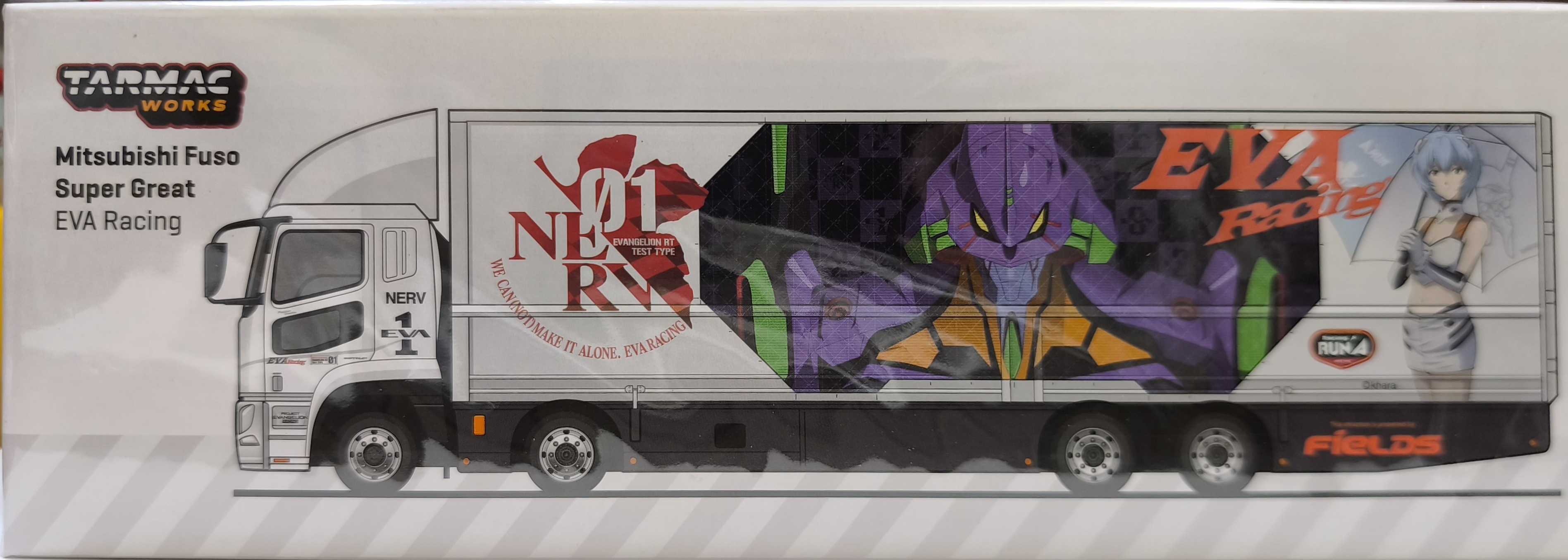 Tarmac 1/64 Mitsubishi Fuso Super Great - EVA Racing