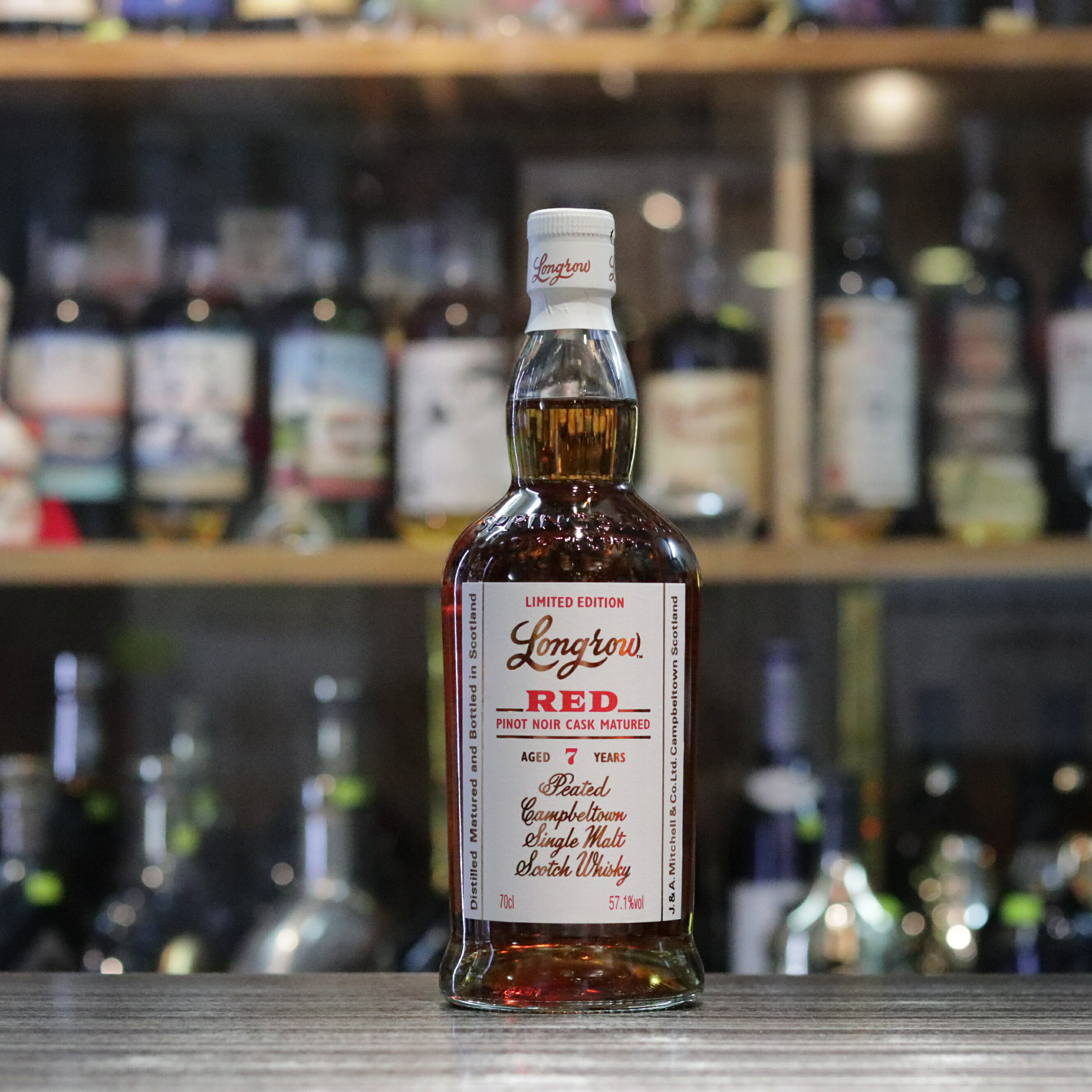 Longrow Red 7 Years Old Pinot Noir Cask - 70cl/57.1%