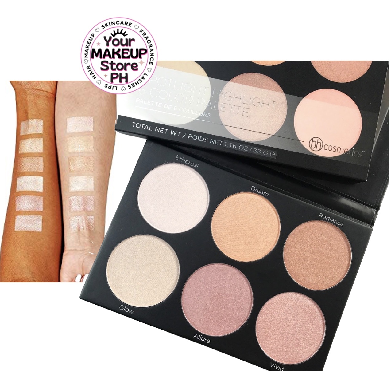Spotlight Highlight - 6 Color Palette by BH Cosmetics