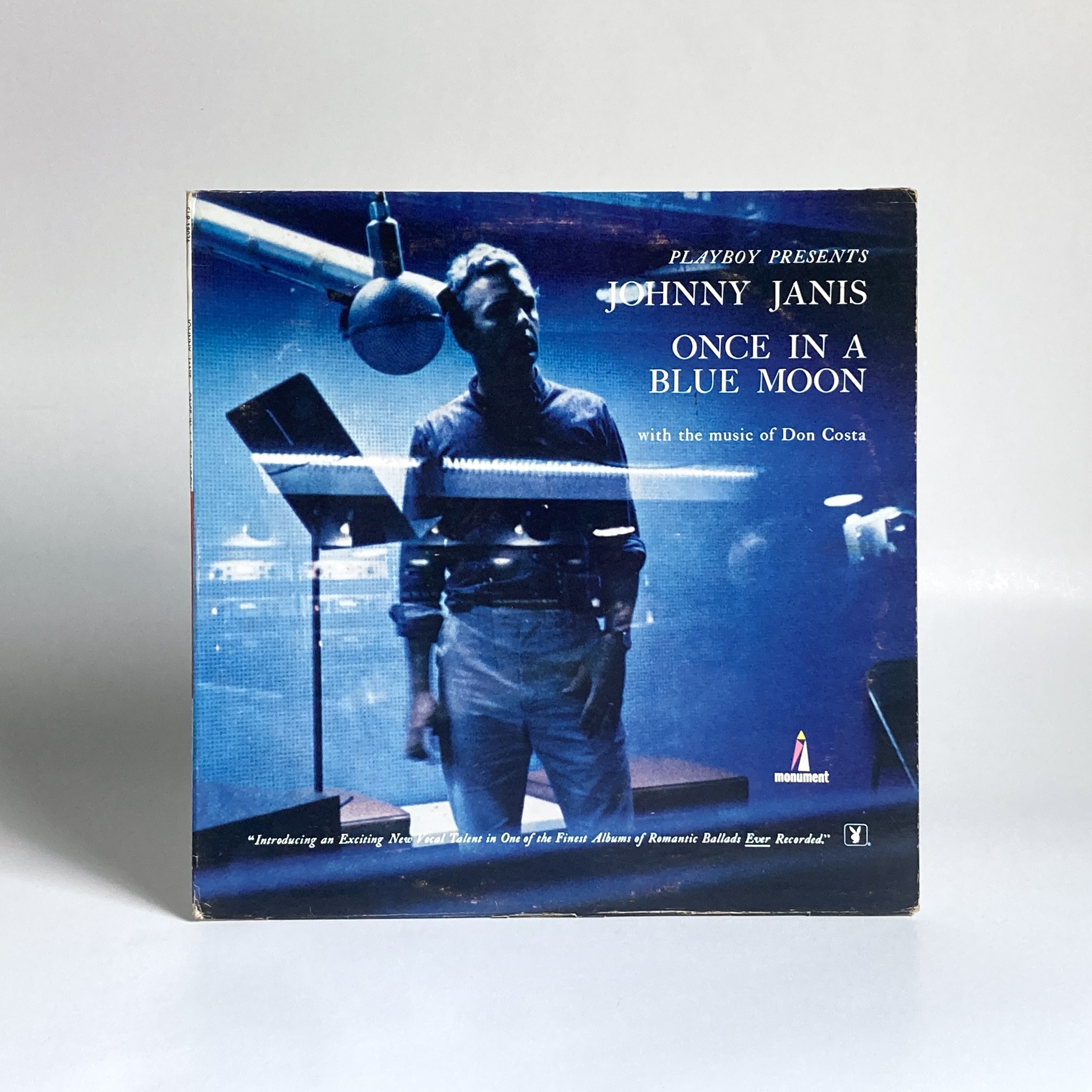 黑膠唱片封面 A｜JOHNNY JANIS ONCE IN A BLUE MOON