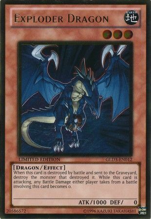 GLD3-EN012 Exploder Dragon