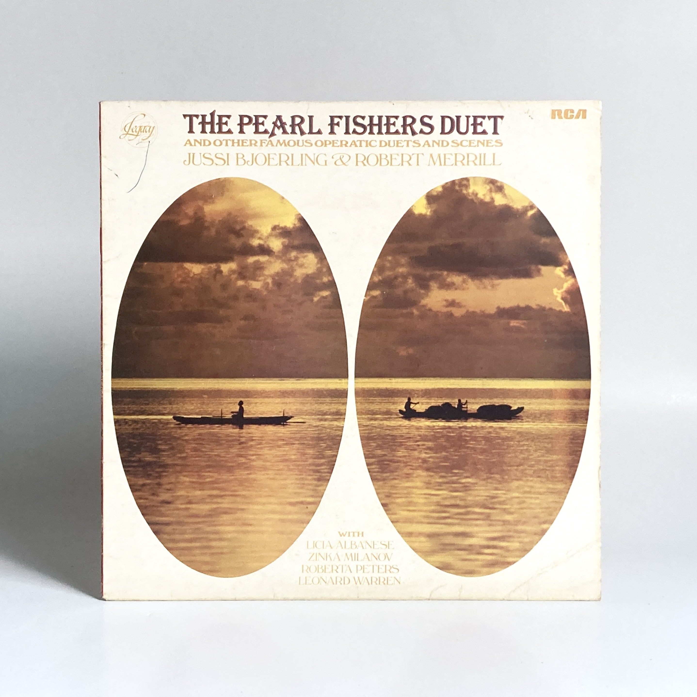 黑膠唱片封面 C｜THE PEARL FISHERS DUET