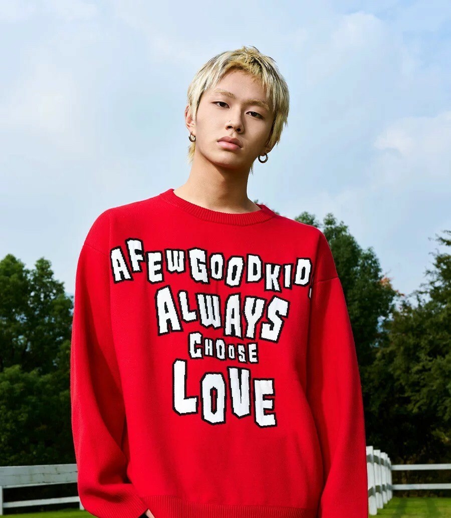 AFGK slogan字母針織毛衣 A FEW GOOD KIDS