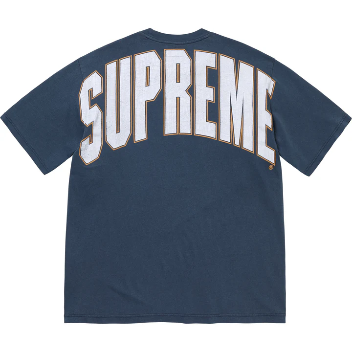 SUPREME CRACKED BACK ARC S/S TOP FW24