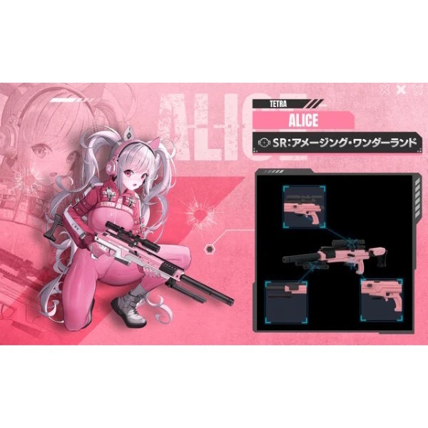 勝利女神：妮姬 NIKKE GUNGIRL WEAPONS 1/12比例 迷你武裝 模型配件