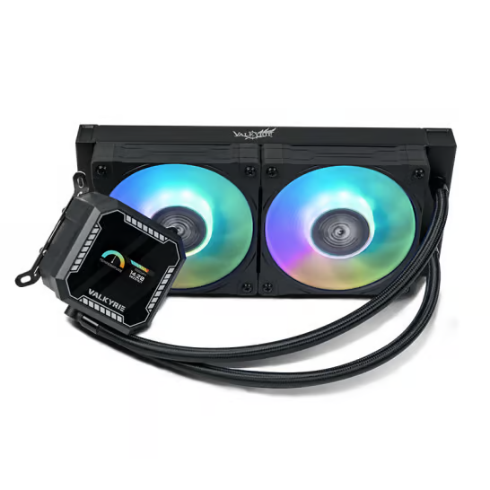 VALKYRIE B240 ARGB LCD 水冷散熱器 (黑色) (AIO)