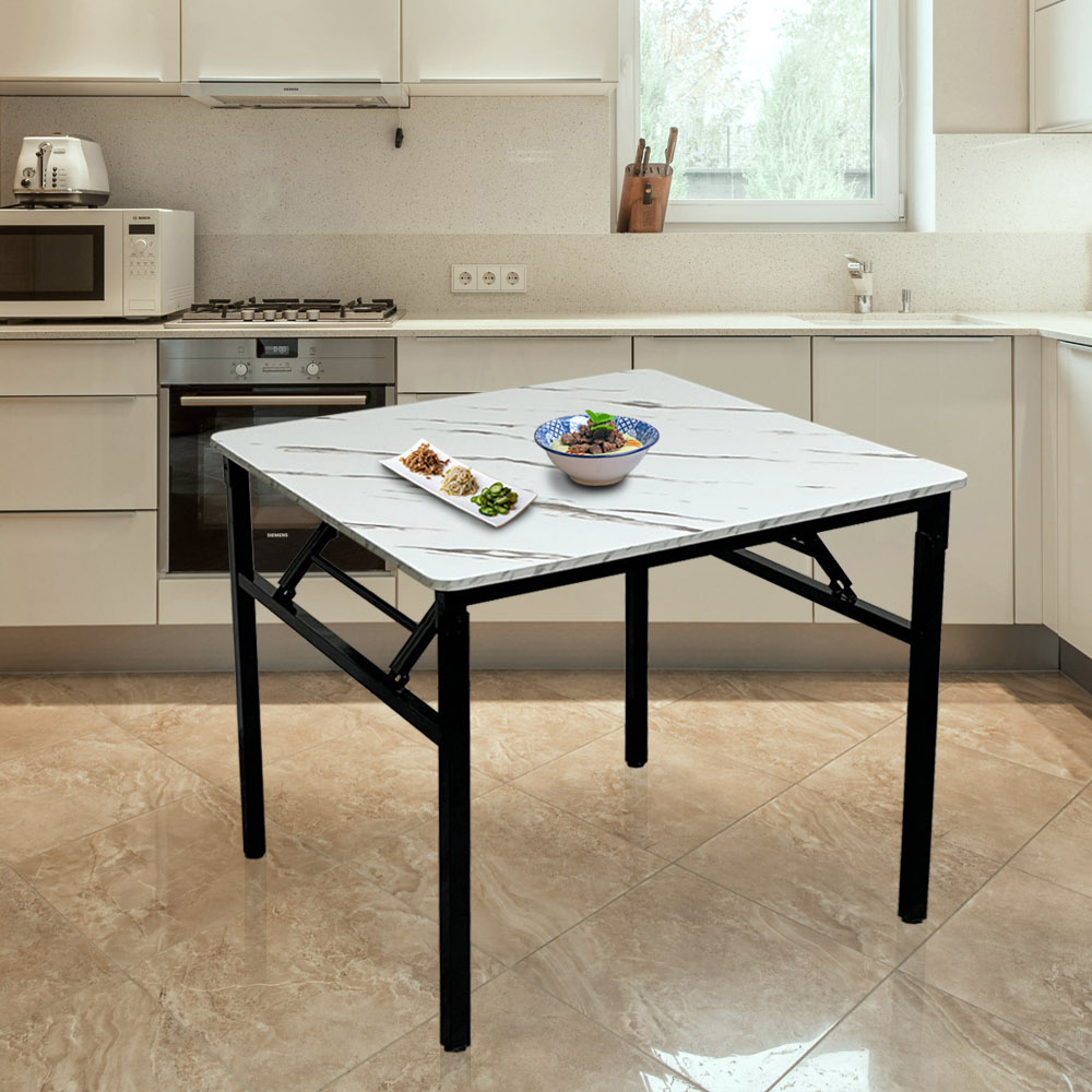 【AOTTO】免安裝簡約方形折疊桌-80公分(TA-102)