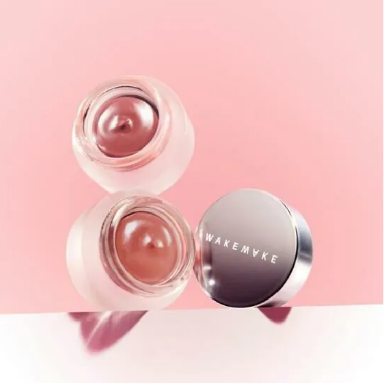 超高性價比| WAKEMAKE 2合1唇頰柔霧胭脂 8色選擇|Over Blurring Pot