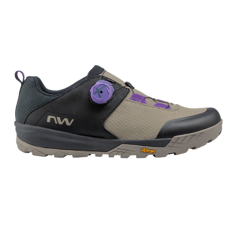 全新 Rockit Plus 兩用單車鞋 紫-黑