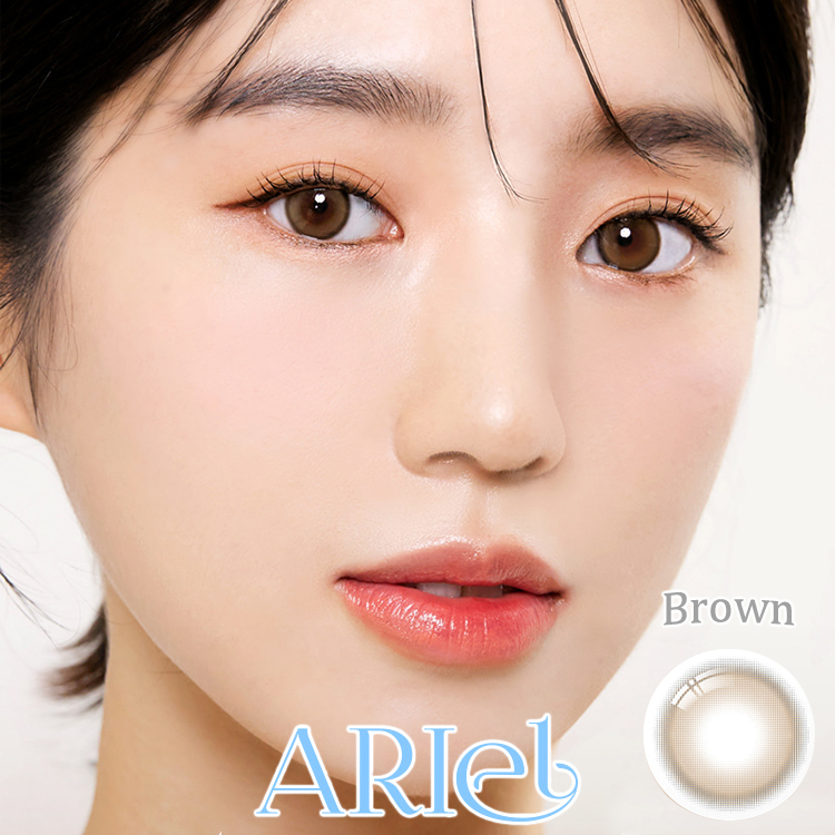 I-SHA ORIANA ARIEL Brown｜每月即棄｜1盒1片