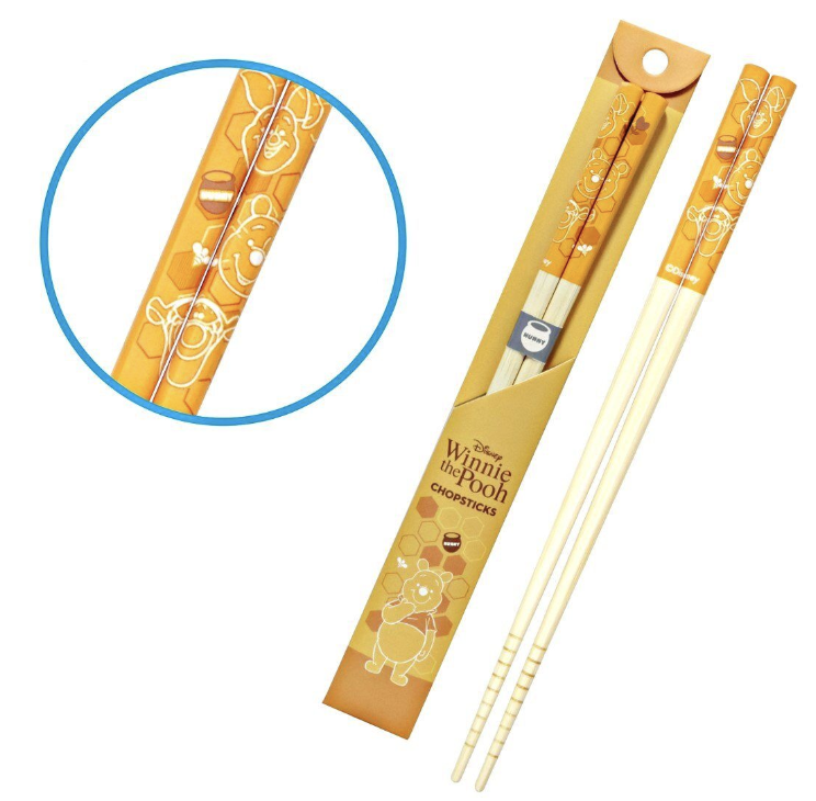 維尼熊 Pooh 22.5 cm 竹筷子 (JJ23)