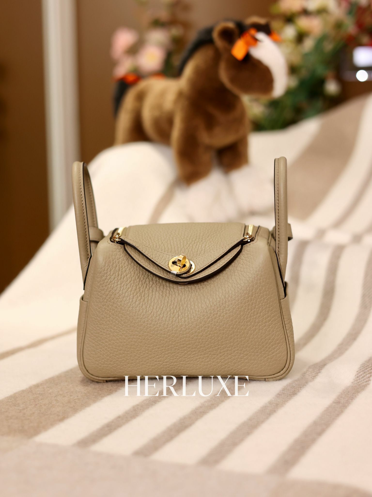 Lindy mini ii 8Q beige marfa cc tc W（二代：肩帶長92cm）