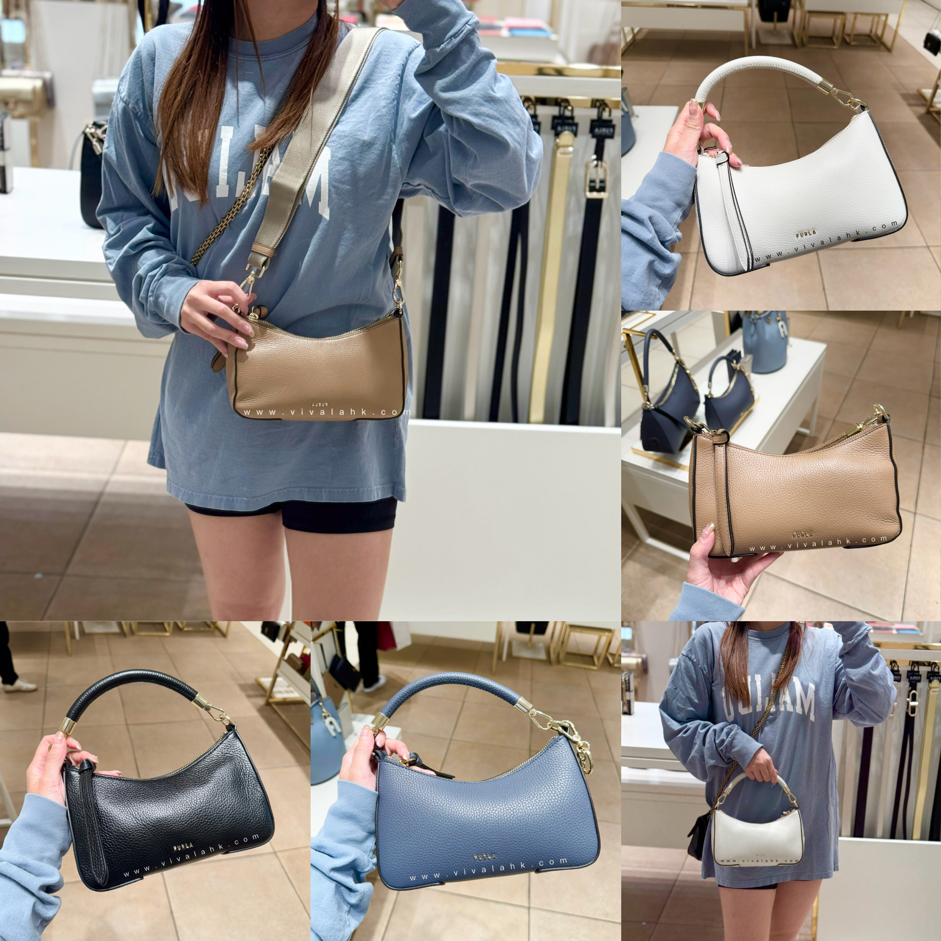 Furla - Emera 手提 + 斜孭多用袋 (Mini) (WE00623 BX0305)