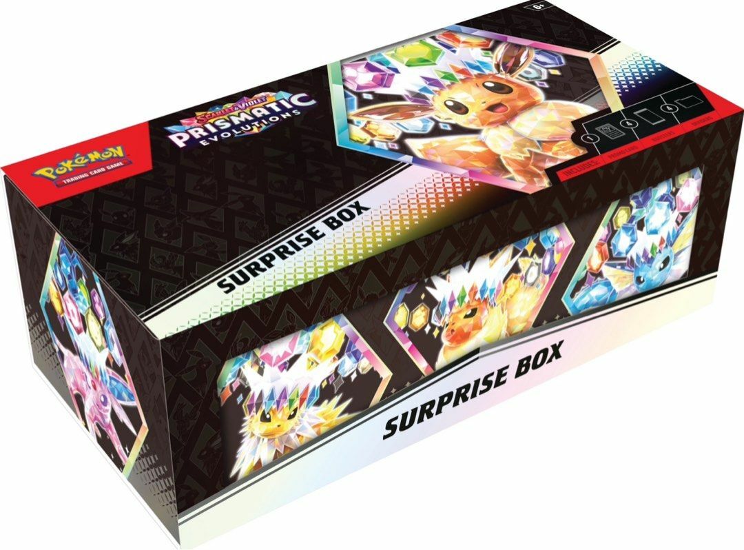 Pokemon SV8.5 Prismatic Evolution Storage Box Collectio Pokemon SV8.5 Prismatic Evolution Storage Box Collectio