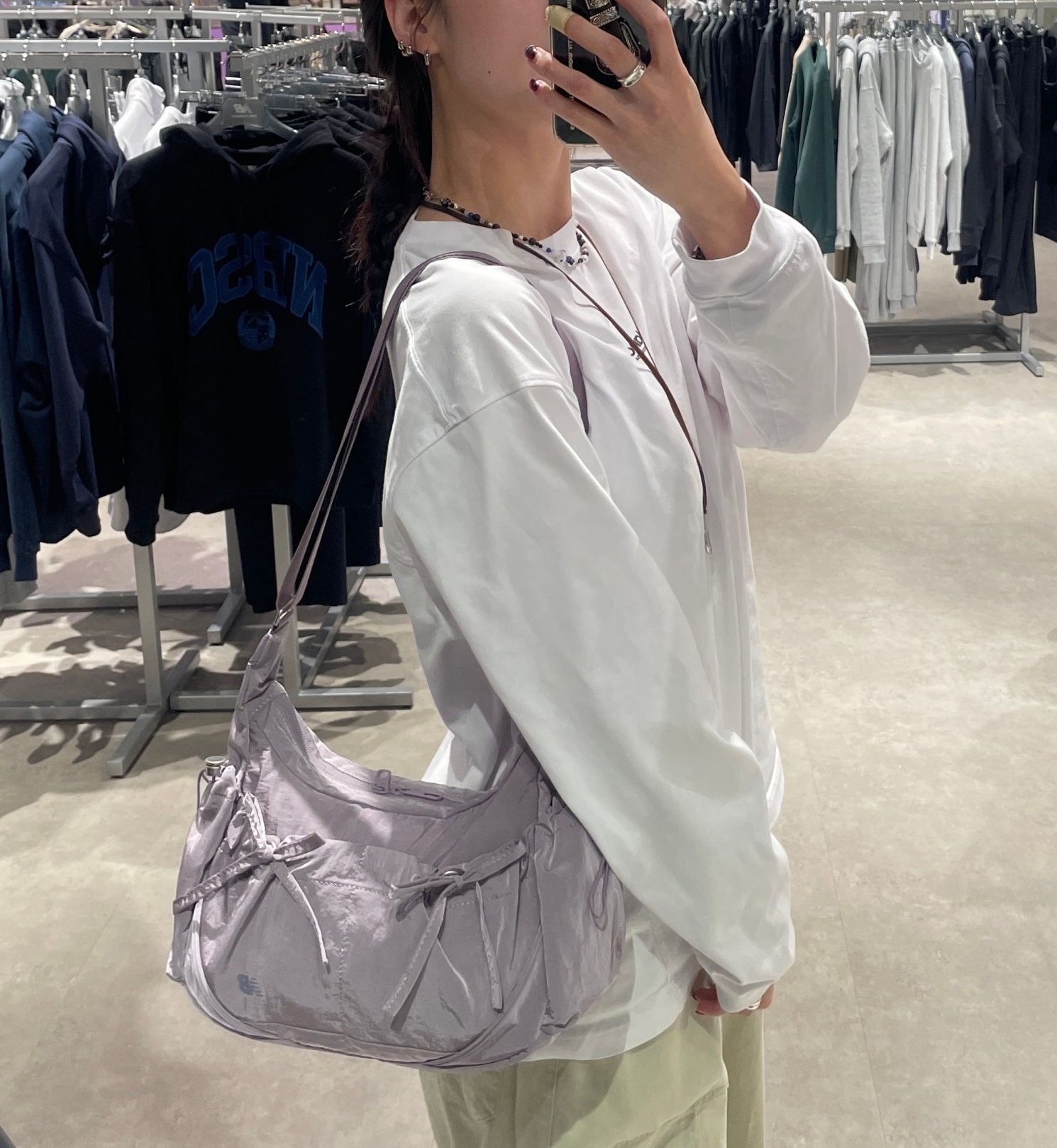 NEW BALANCE RIBBON SHOULDER BAG