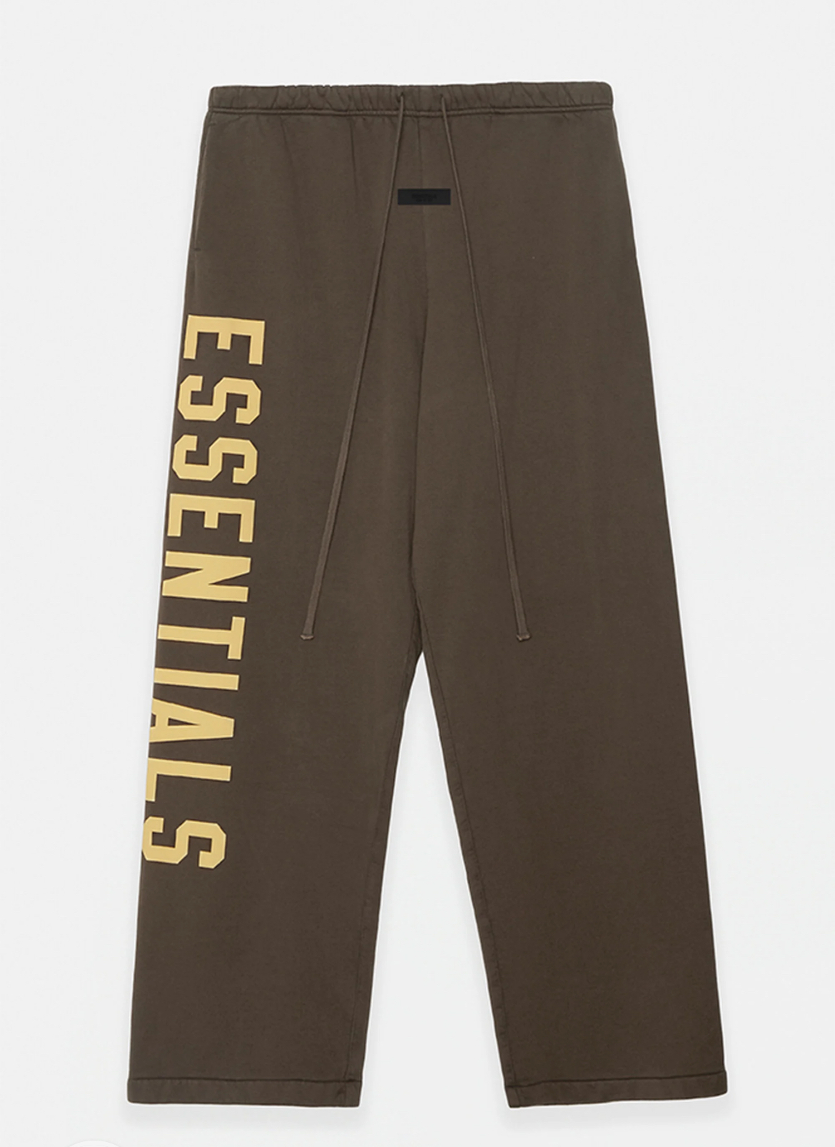FEAR OF GOD ESSENTIALS BROWN HEAVY FLEECE RELAXED SWEAT