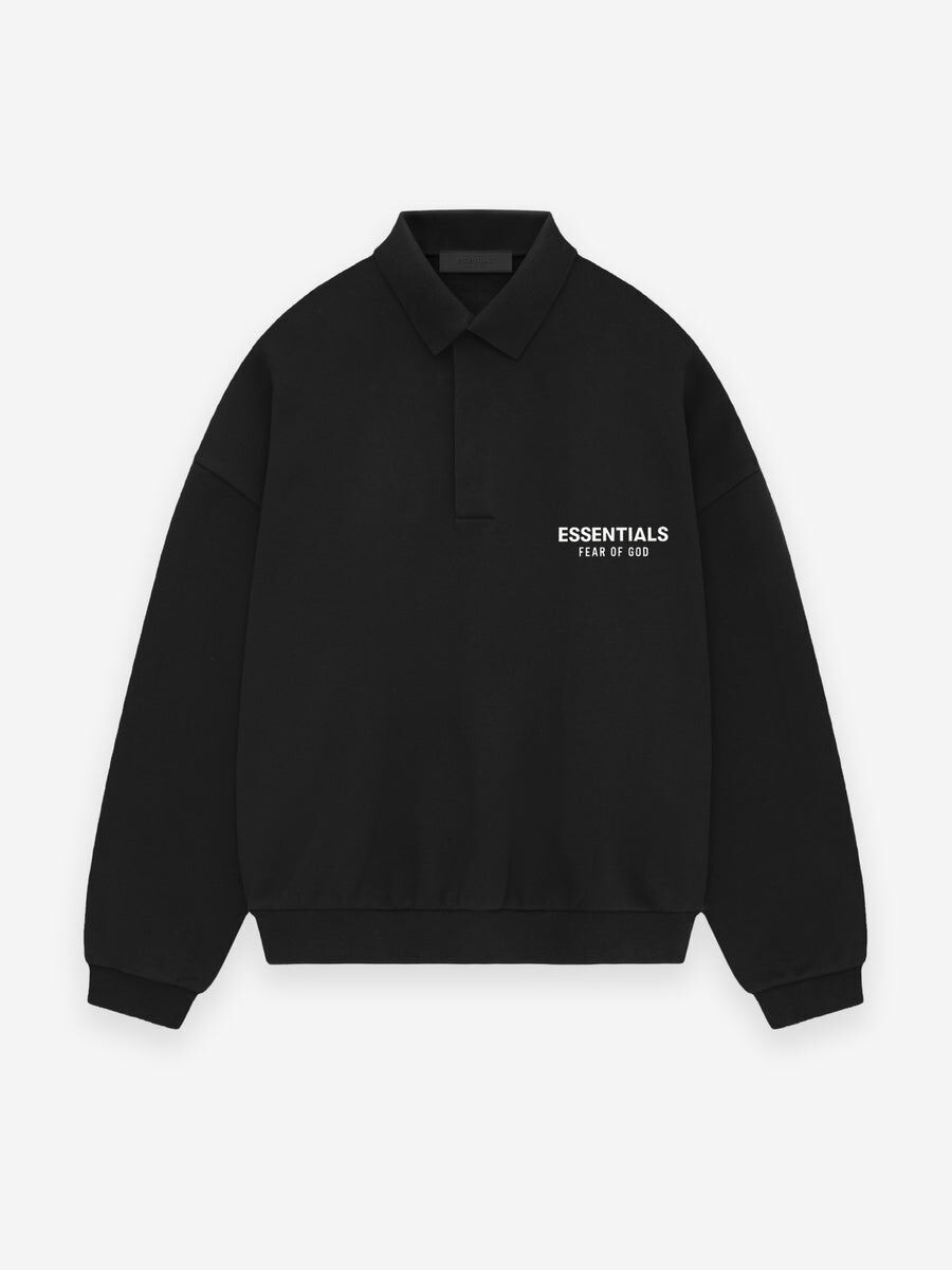 FEAR OF GOD ESSENTIALS FLEECE POLO