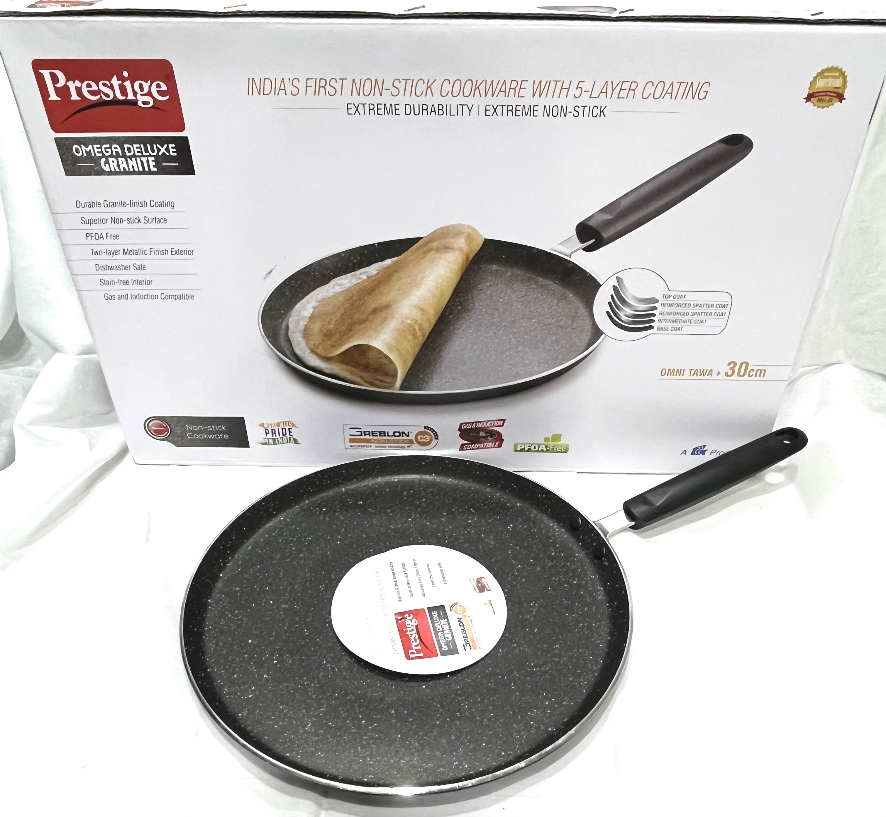 Prestige Granite Tawa 30cm