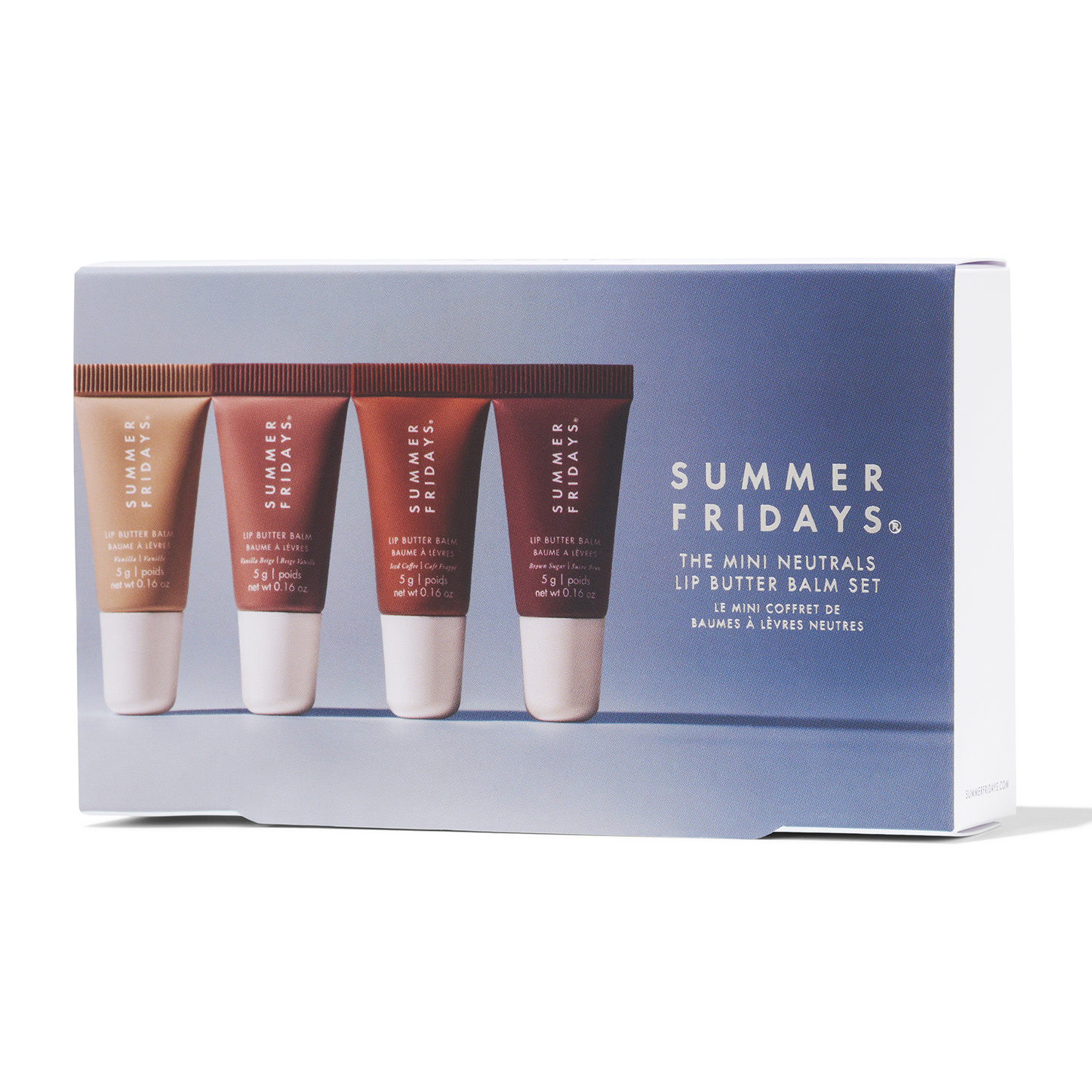 Summer Fridays The Mini Neutrals Lip Butter Balm Set