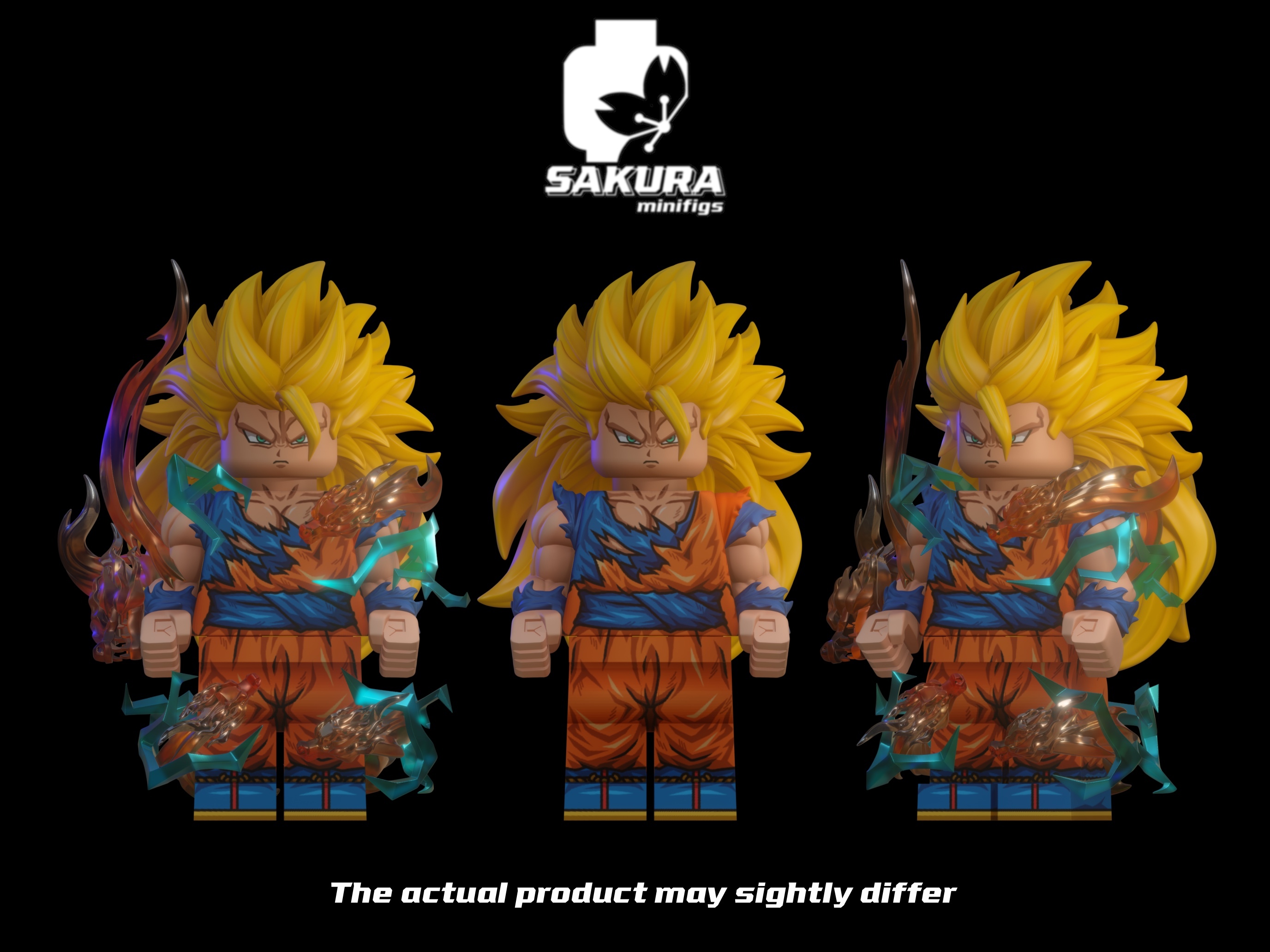【Preorder】【Sakura Brick】4th Anniversary Super Saiyan 3