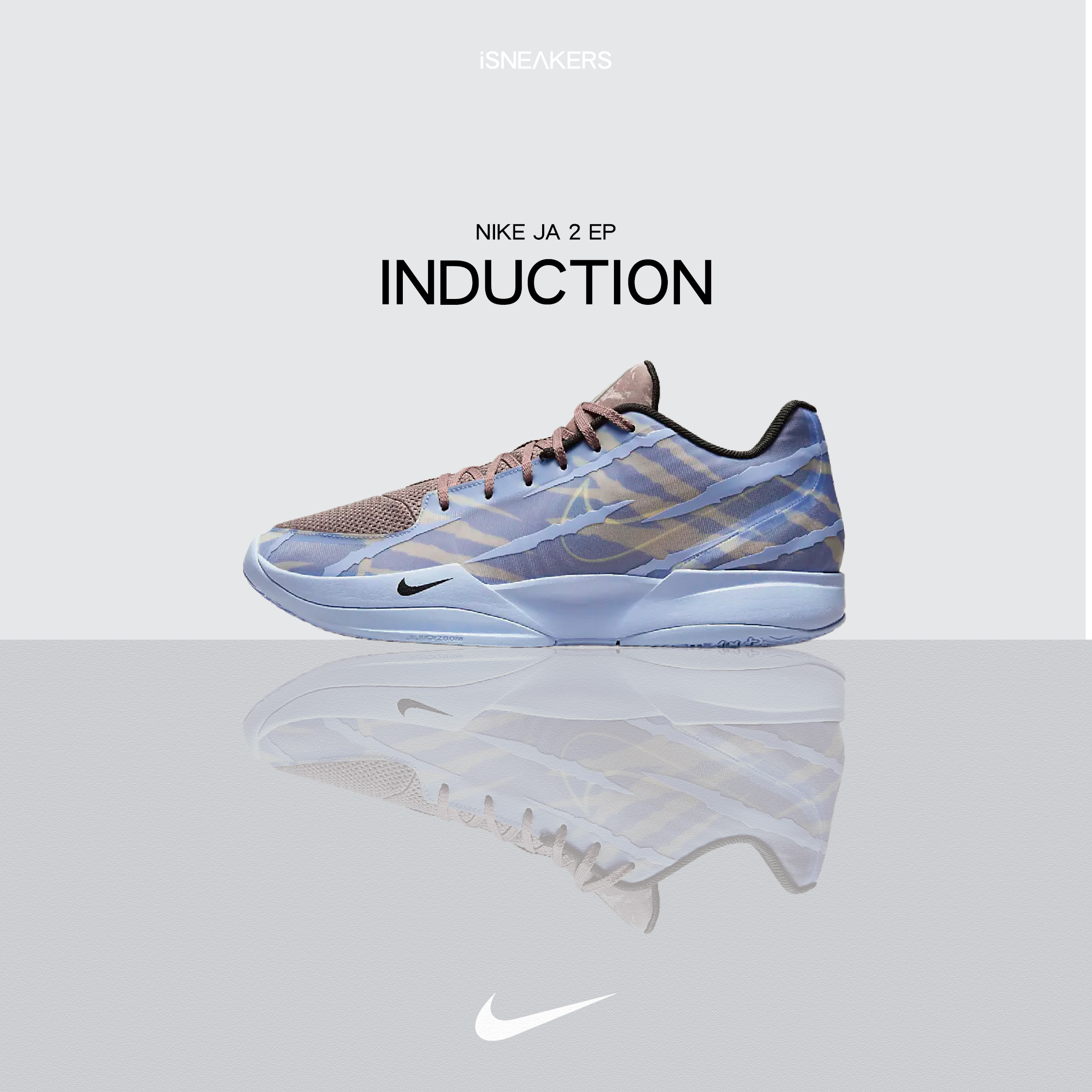 iSNEAKERS｜Nike Ja 2 EP "Induction" 撕裂藍紫 IB4006-900
