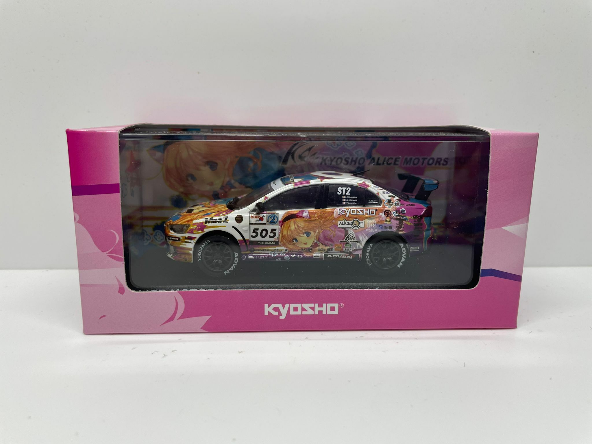 KYOSHO 1/43 ALICE MOTORS LANCER EVOLUTION X 2011