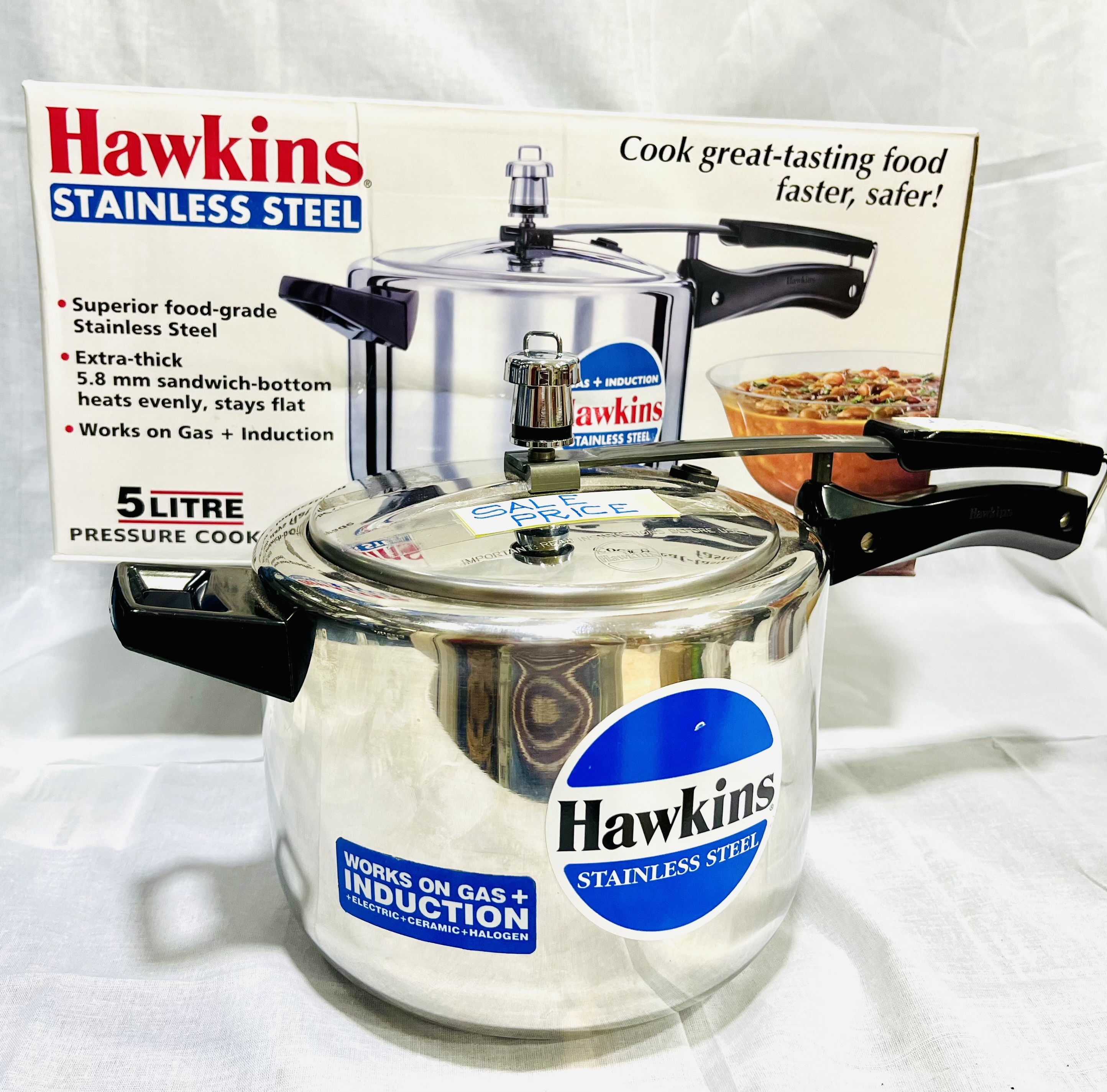 Hawkins Stainless Steel 5LTR