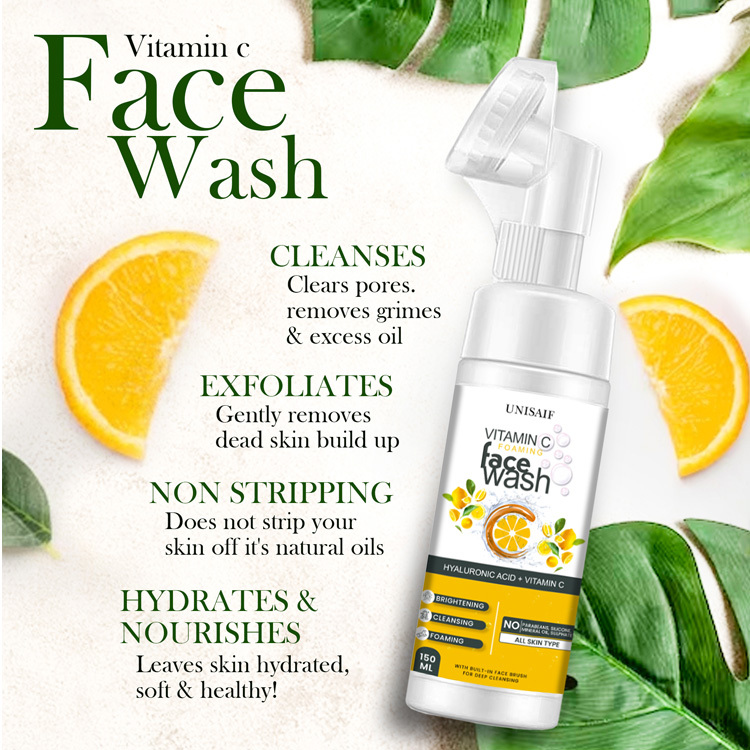 Unisaif Vitamin C Foaming Face Wash-150ml