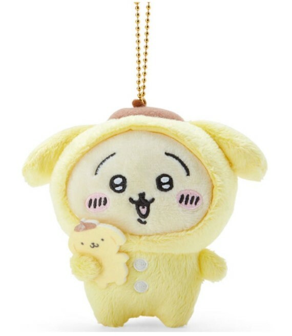 現貨-Chiikawa 吉伊卡哇 Sanrio Pudding x Usagi 兔兔 兔哥 吊飾公仔