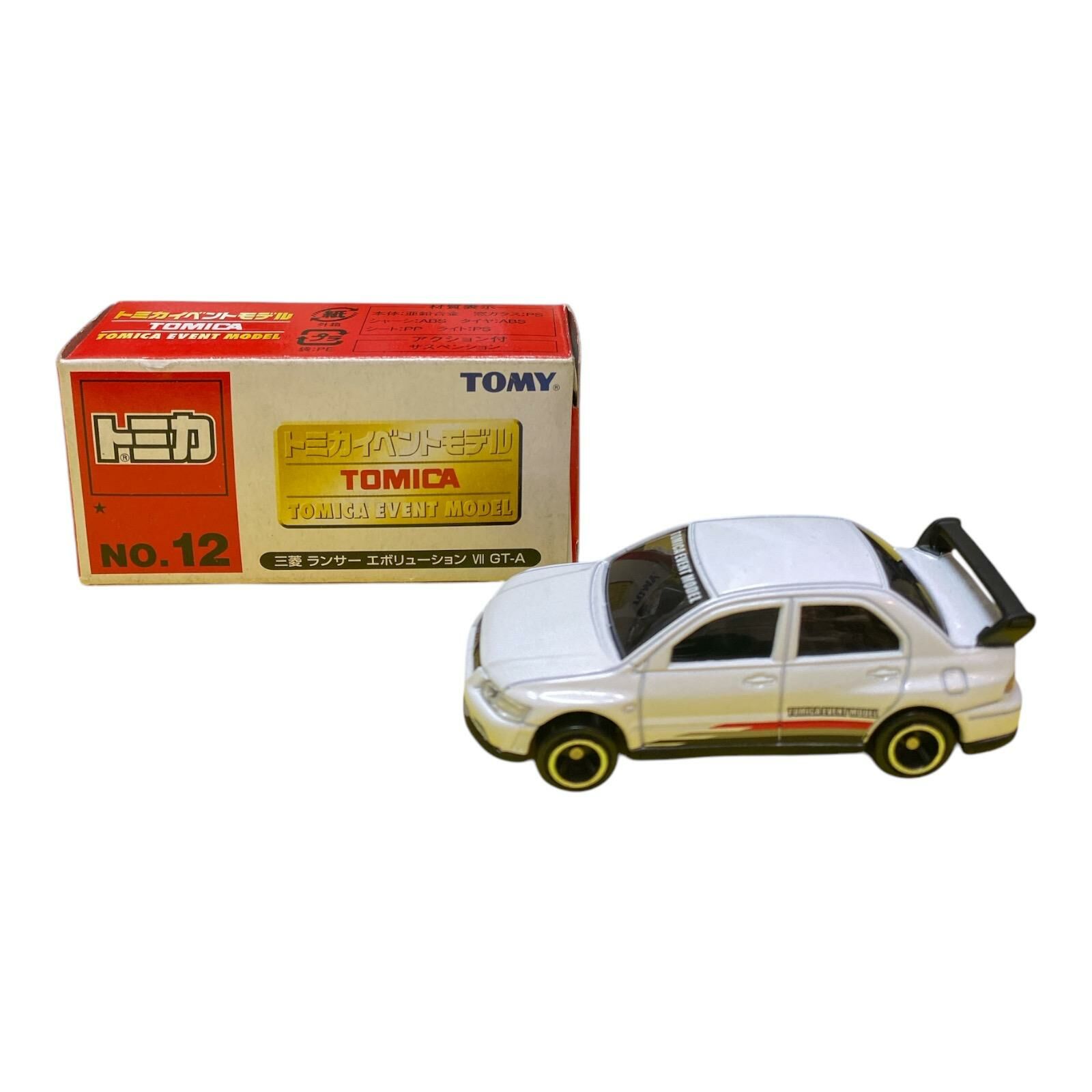 Tomica Event Model No. 12 Mitsubishi Lancer Evolutio