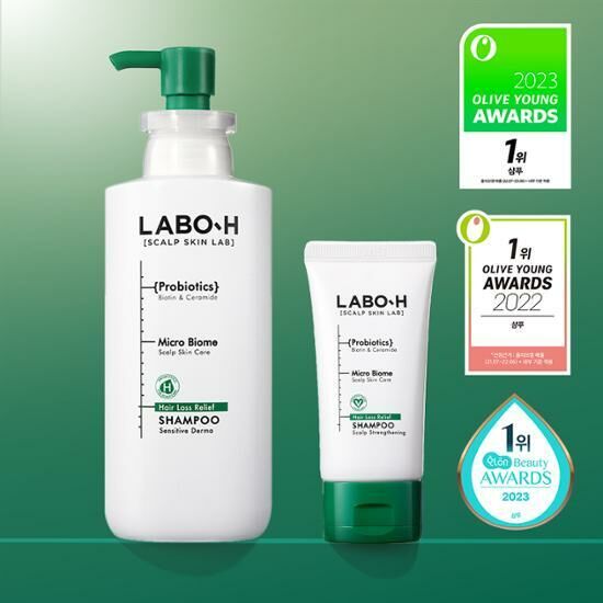 LABO-H Scalp Strengthening Shampoo Hair Loss Care 333ml