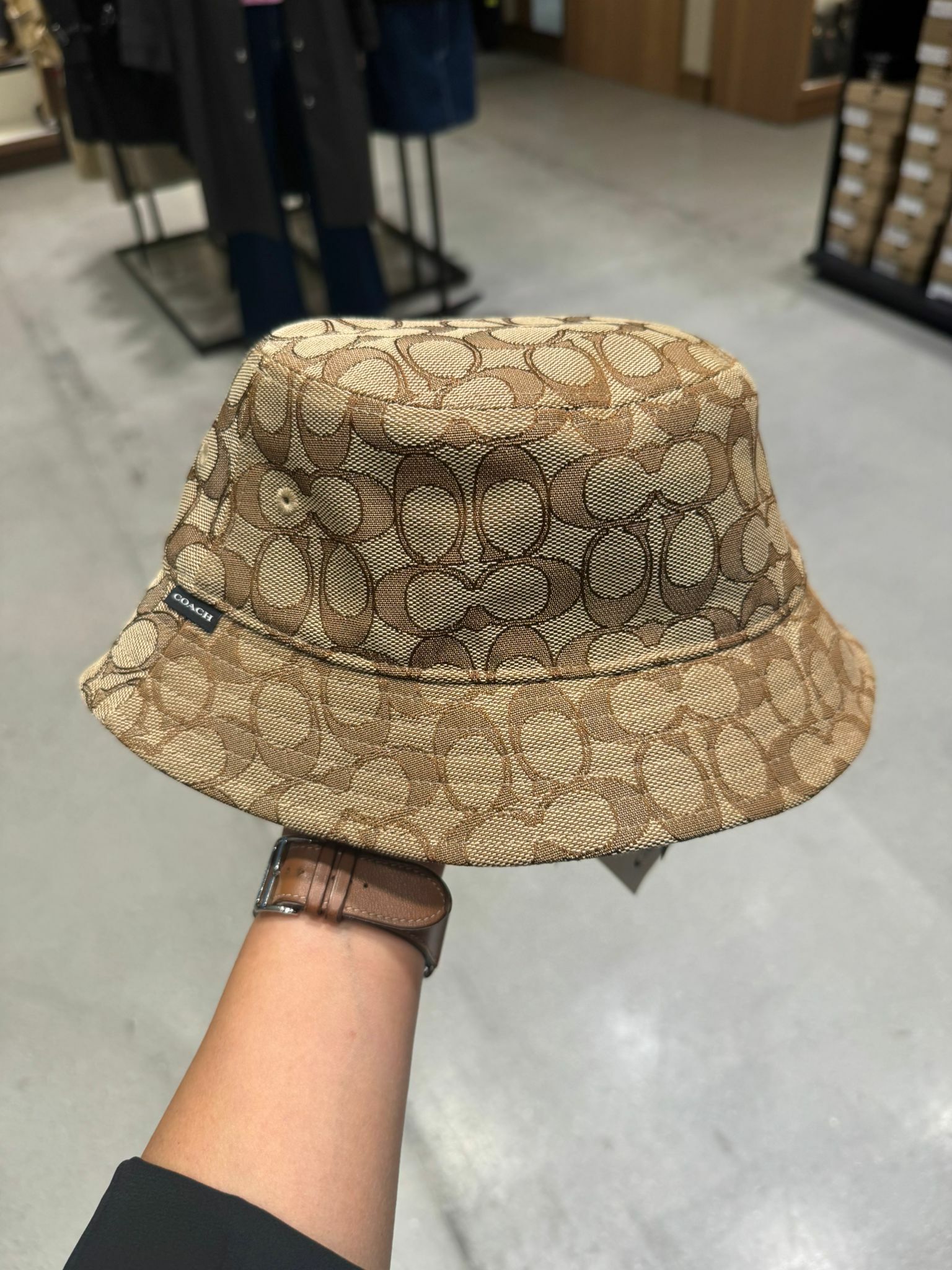 Coach Bucket Hat 漁夫帽 (滿版)