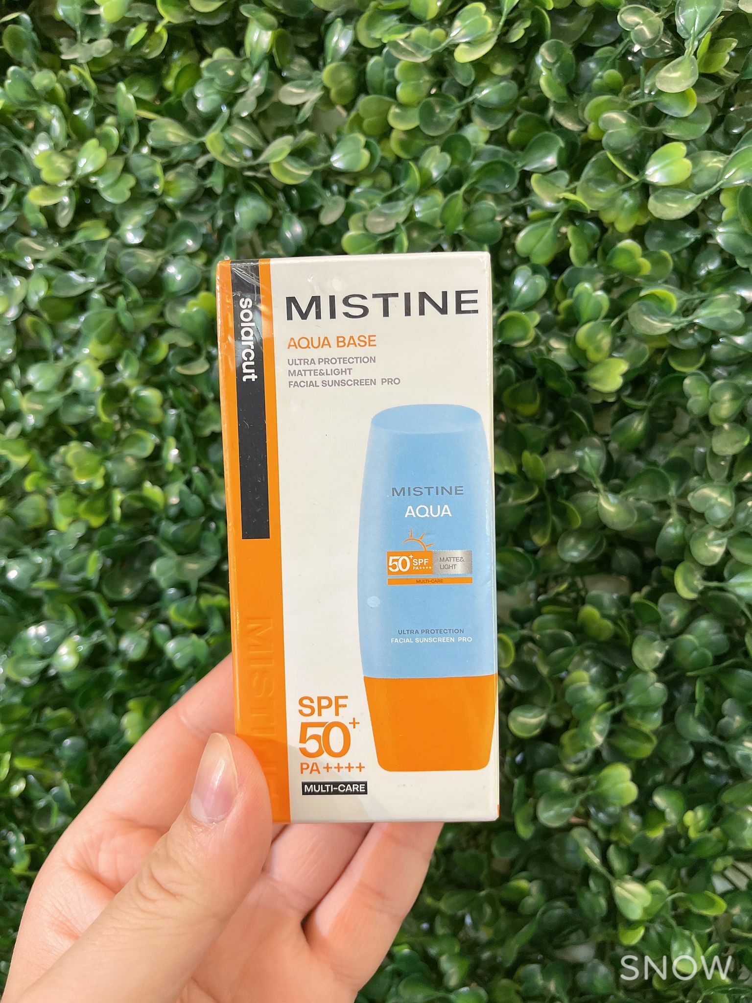 泰國Mistine霧面面部防曬乳液SPF50+ PA++++ 40ML