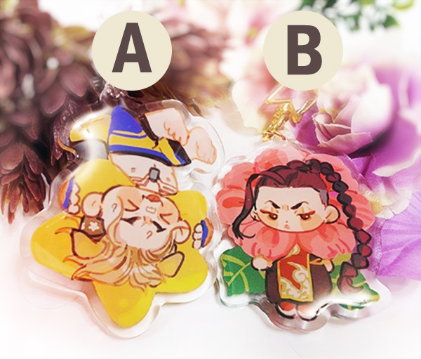 Jamie & Luke Of3裝滴膠吊飾