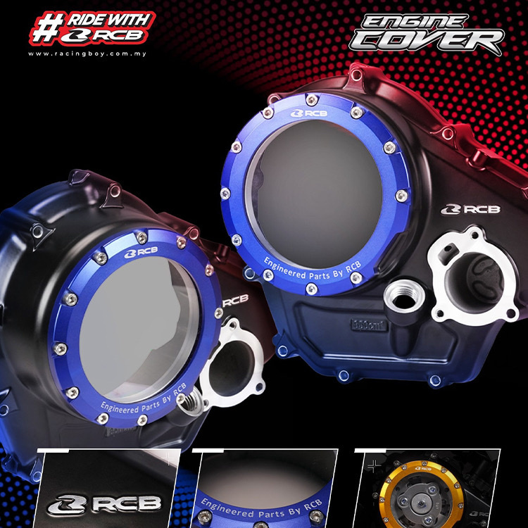RCB R15/MT15專用透明離合器蓋｜從競速賽場到日常駕馭RCB｜MOTOGP 賽事品牌｜總代理公司貨