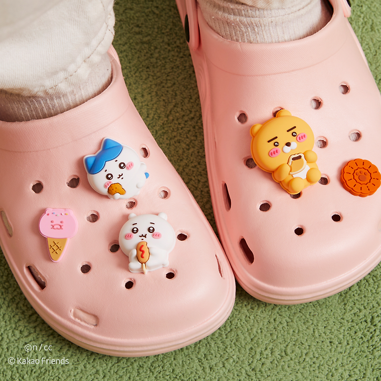 Kakao Friends x Chiikawa Silicone Charm Snack Set_Ryan