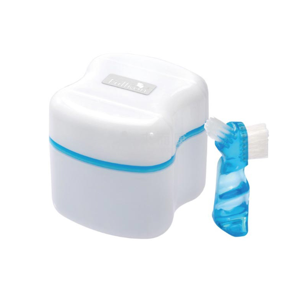 護立康 Fullicon 假牙清潔盒 PC002 收納盒 假牙護理 浸泡 瀝水 牙套盒