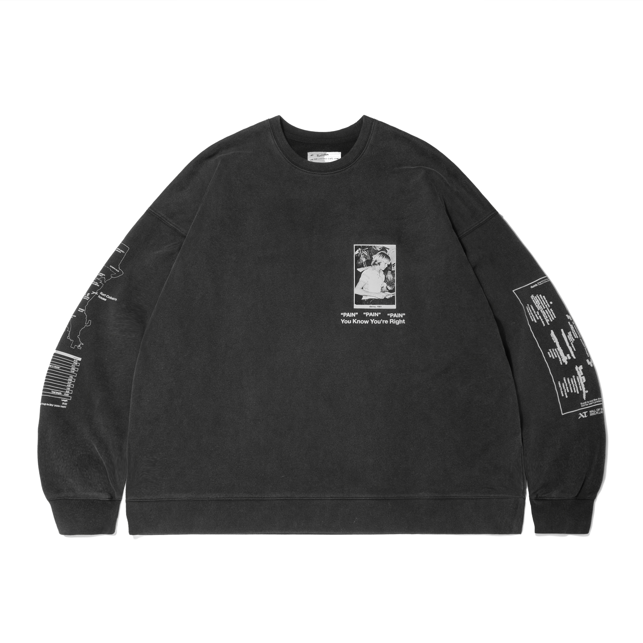WA03-“2:31DUMB”SWEATER
