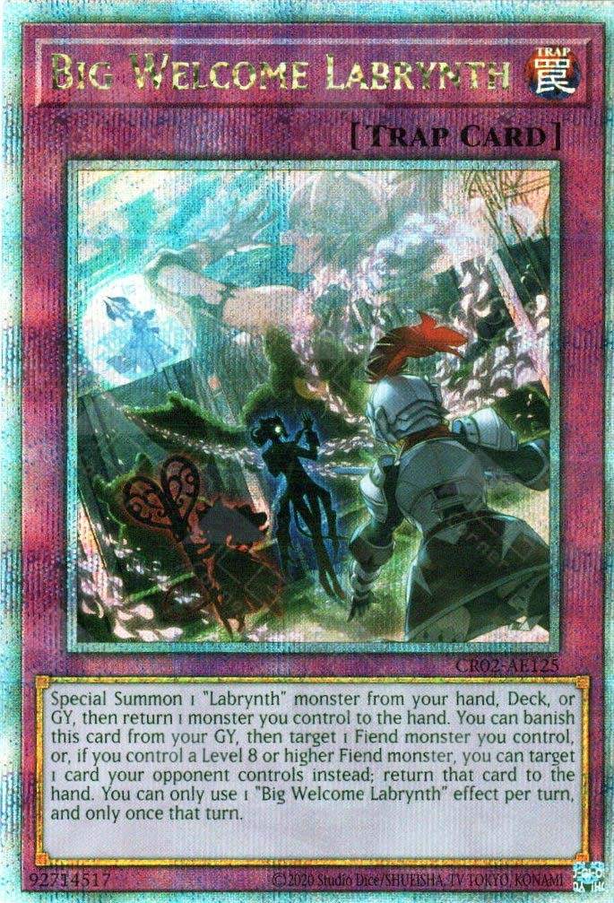 CR02-AE125 Big Welcome Labrynth