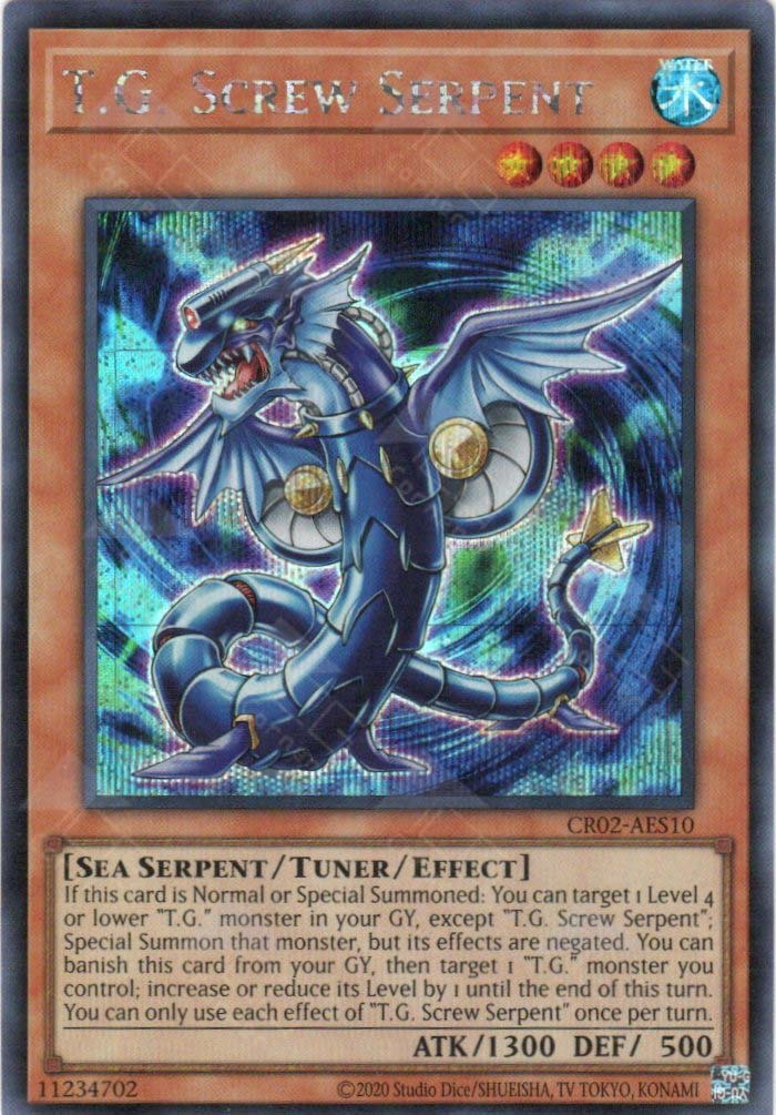 CR02-AES10 T.G. Screw Serpent (SER)