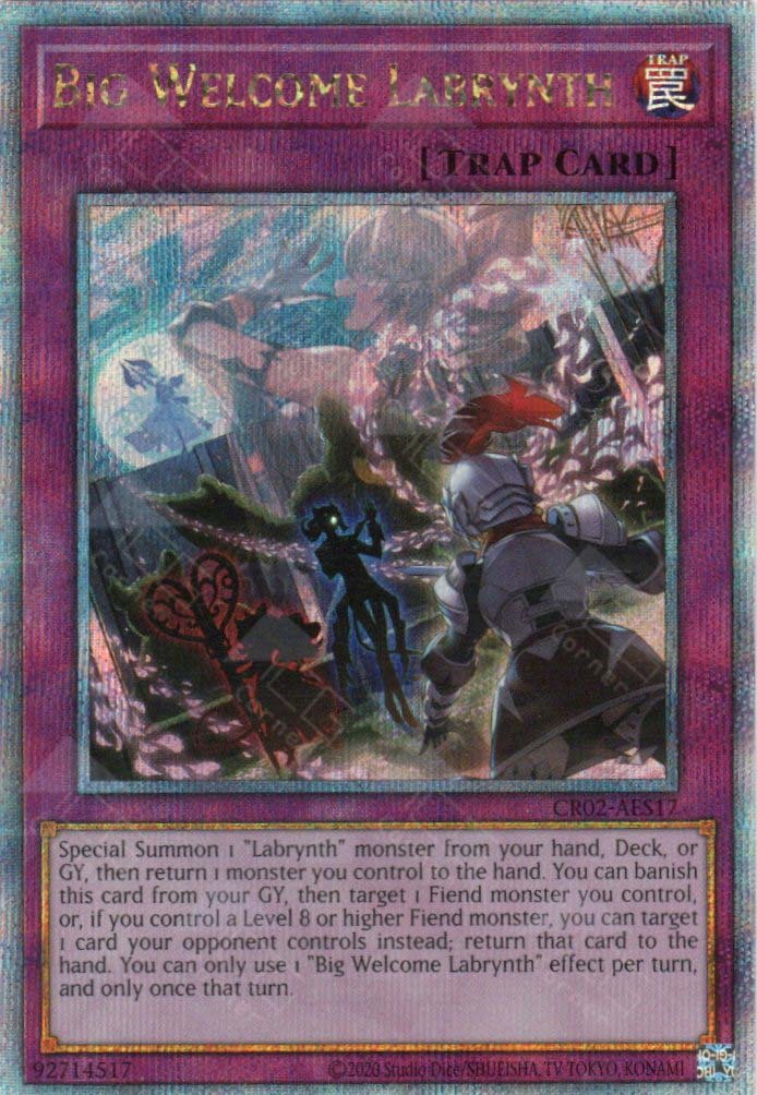 CR02-AES17 Big Welcome Labrynth