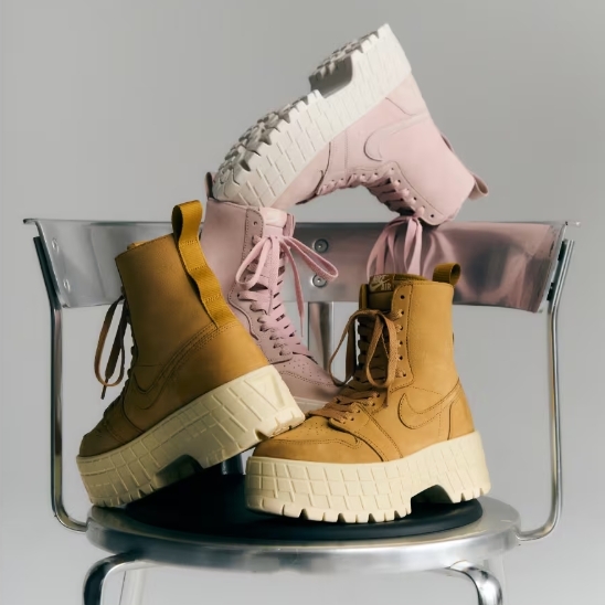 Nike Air Jordan 1 Brooklyn WMNS Pink Suede FJ5737-700-6