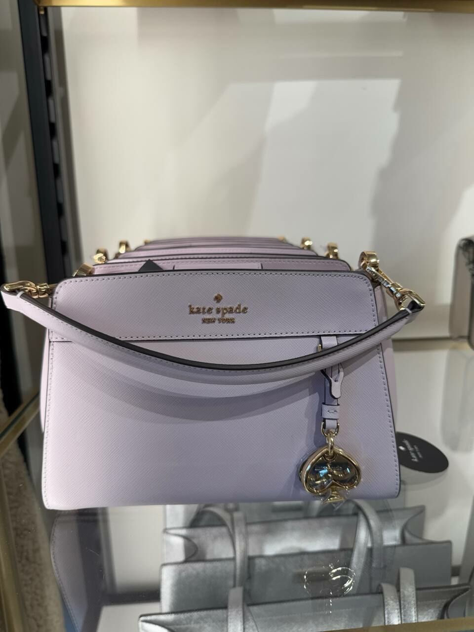 [U] KATE SPADE KK283 MADISON SAFFIANO LEATHER NEW S,PASTEL LAV ...