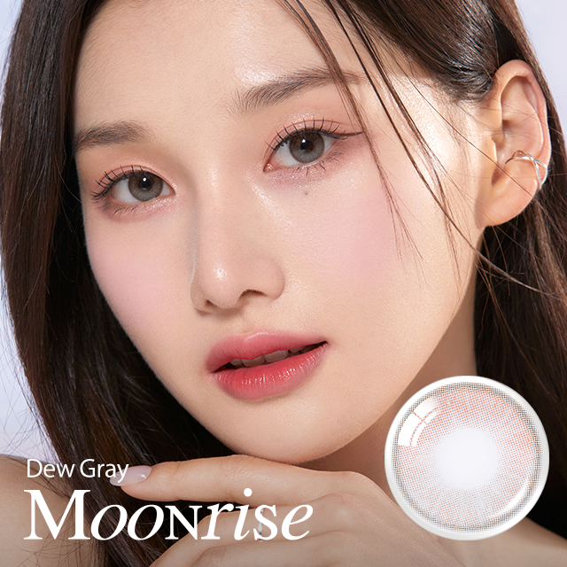 [海外限定版] OLENS Moonrise 1 Month Dew Gray｜月拋｜GOPOPSTATION