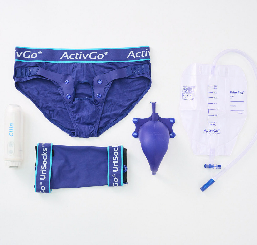 ActivGo男性尿用護理組行動尿袋2.0-解決男性漏尿、頻尿等泌尿問題，失禁護理必備-IOHS十分幸福