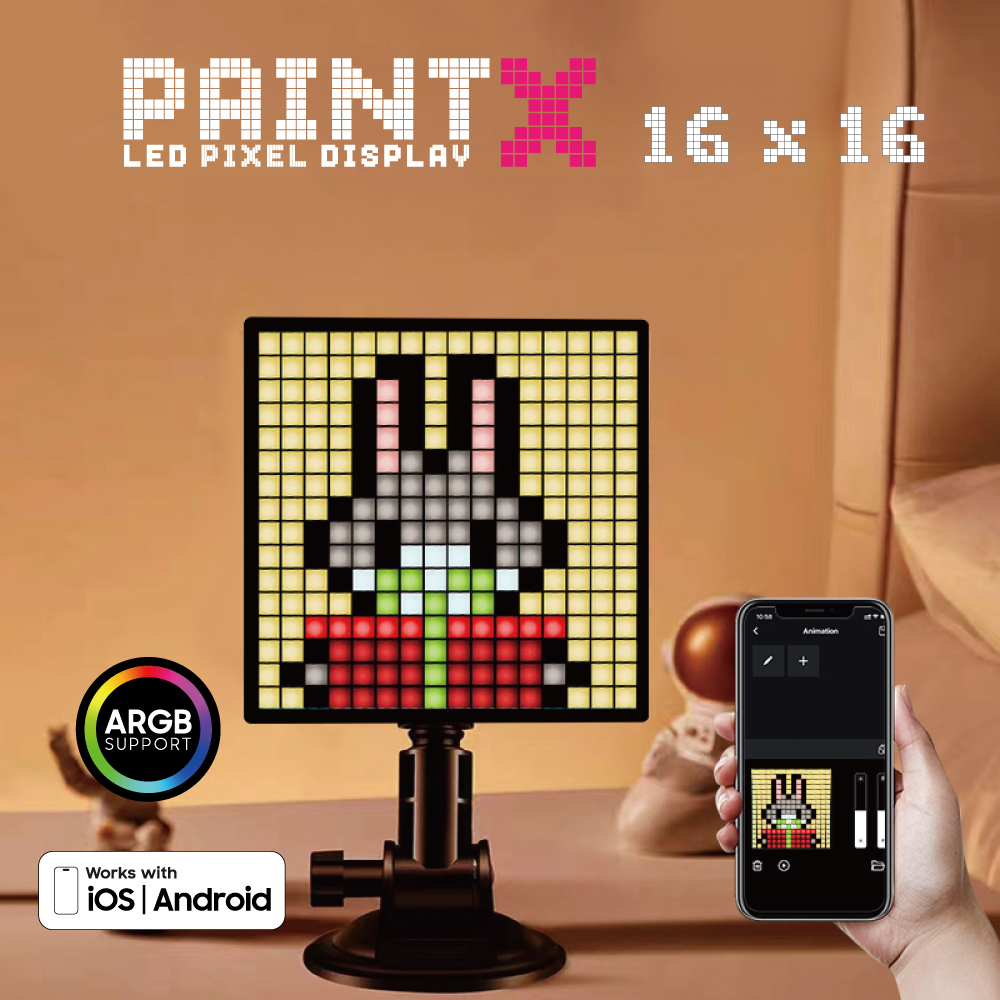 ELEMENTZ 16 x 16 LED Pixel Display 像素顯示屏 16×16 PaintX