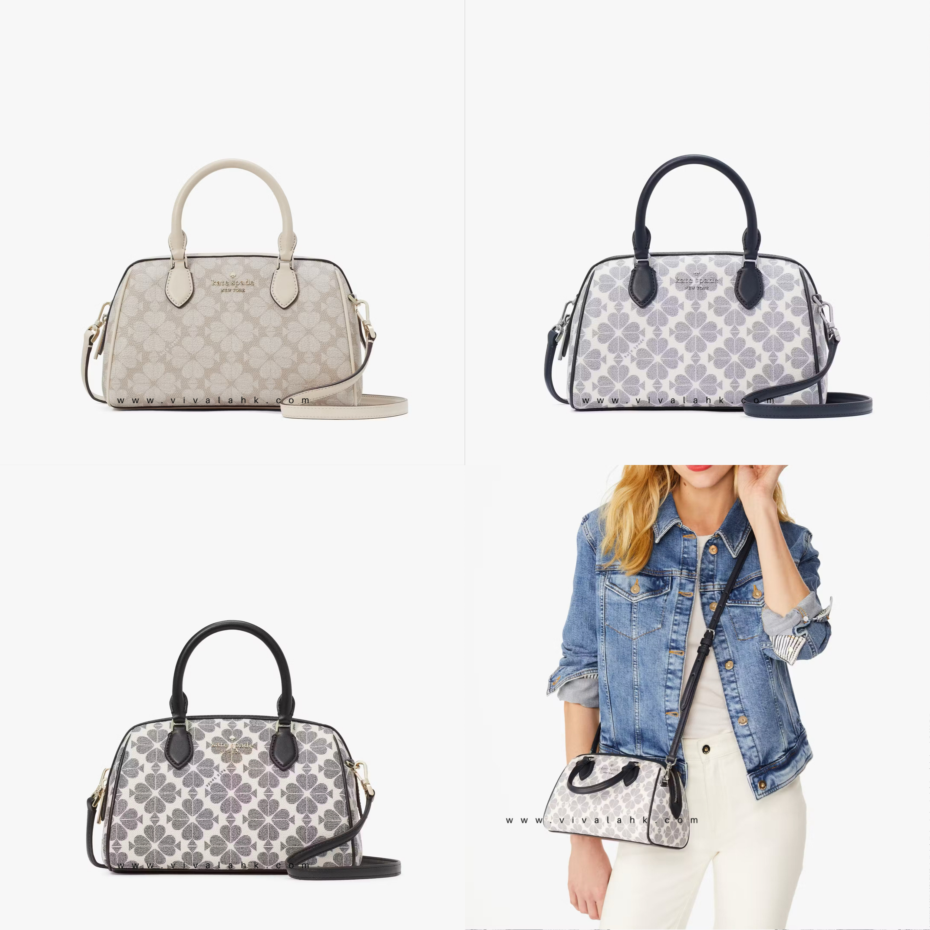 Kate Spade - Spade Flower Dolly 手提+斜孭多用袋 (S) (KG483)