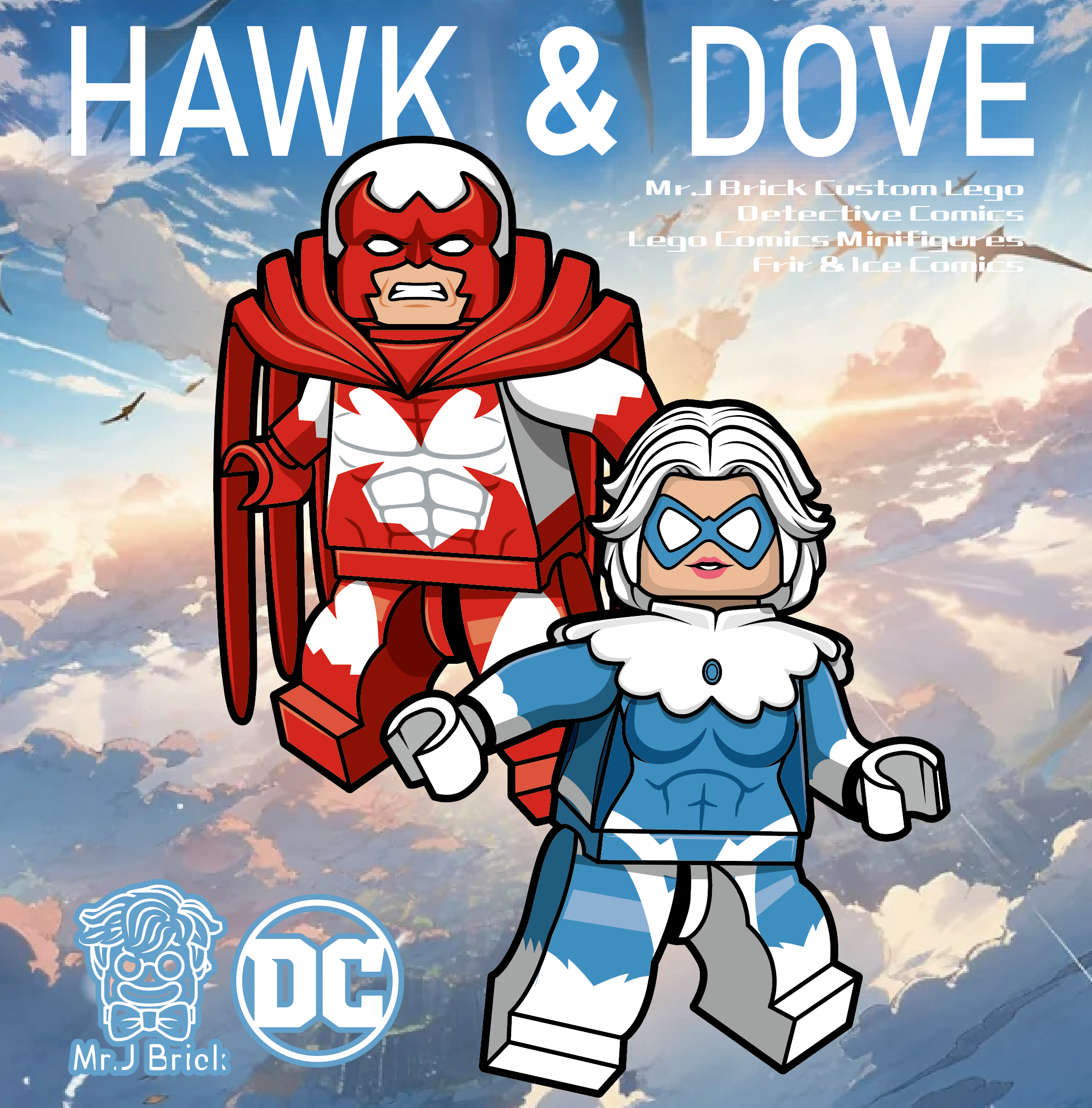 [MrJ][Preorder] Hawk & Dove [PADprinted]