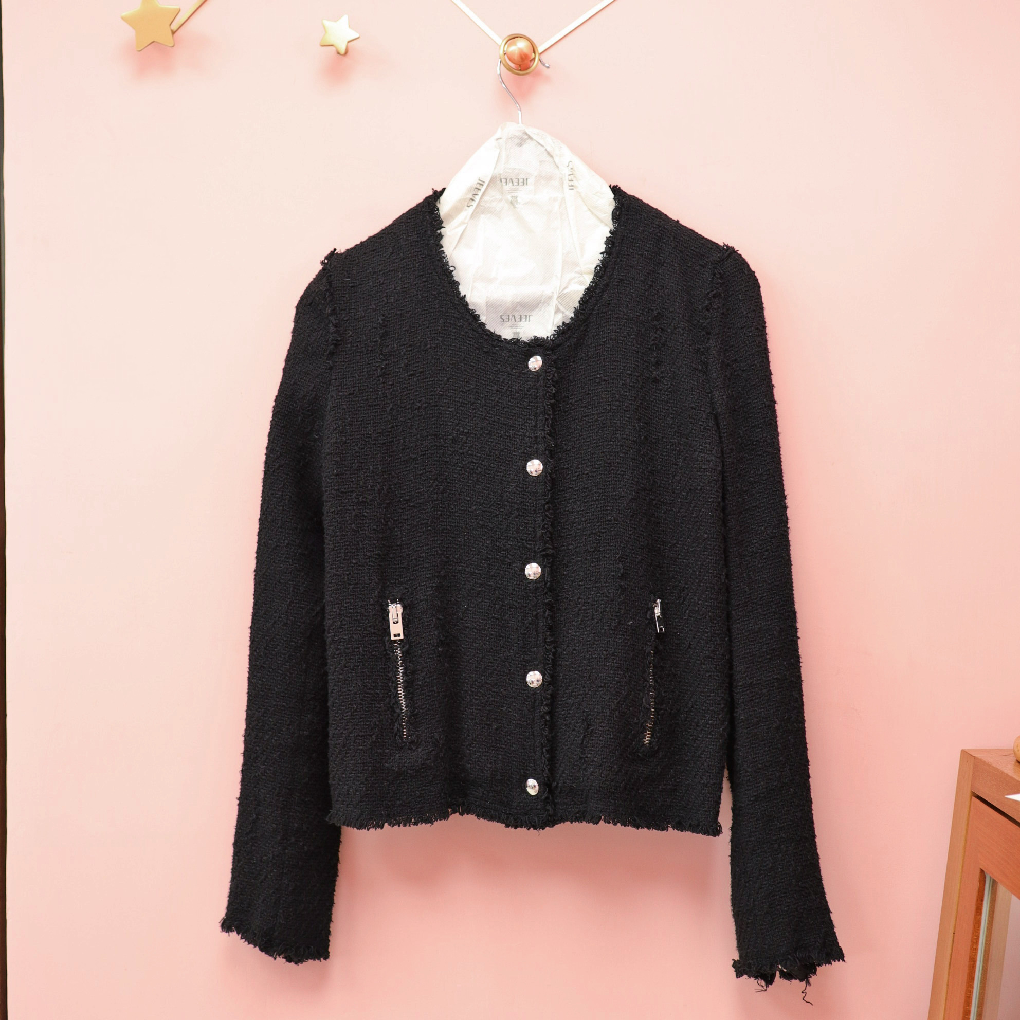 IRO PARIS agnette tweed jacket Size 36