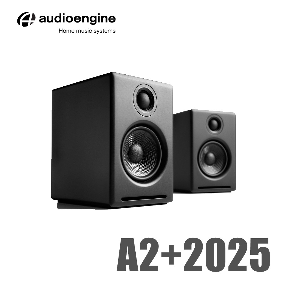 Audioengine A2+ 2025升級版 主動式立體聲藍牙書架喇叭
